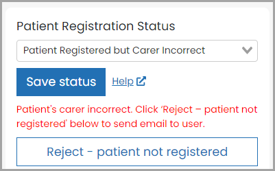 Managing and responding to a patient request – PATCHS Support