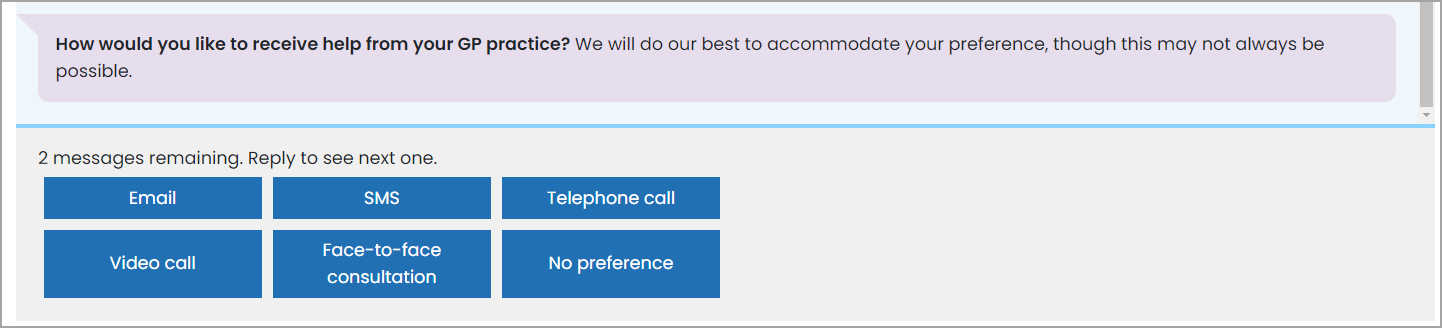 Request settings – PATCHS Support