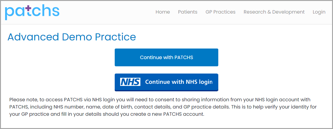 Contacting your GP without registering for a Patchs account – PATCHS Support
