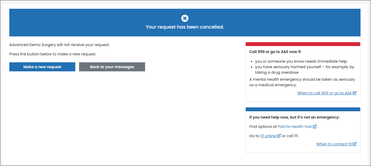 AI Care Navigator – PATCHS Support